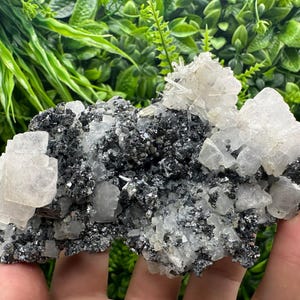 Wonderful Doubles Sides Calcite,quartz,pyrite on Sphalerite,natural ...