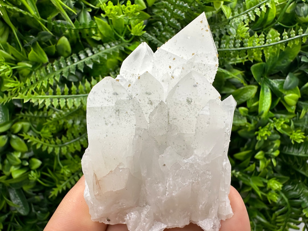 Quartz Whit Rhodocrosite (brown) and Chlorite Inclusions,from Djurcovo ...