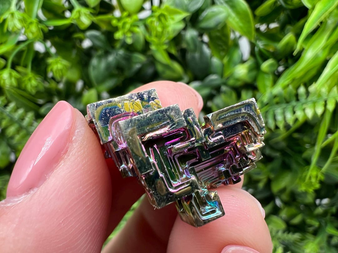 Stunning Bismuth ,gemstone Bismuth, Rainbow Crystal, Bismuth Pieces ...