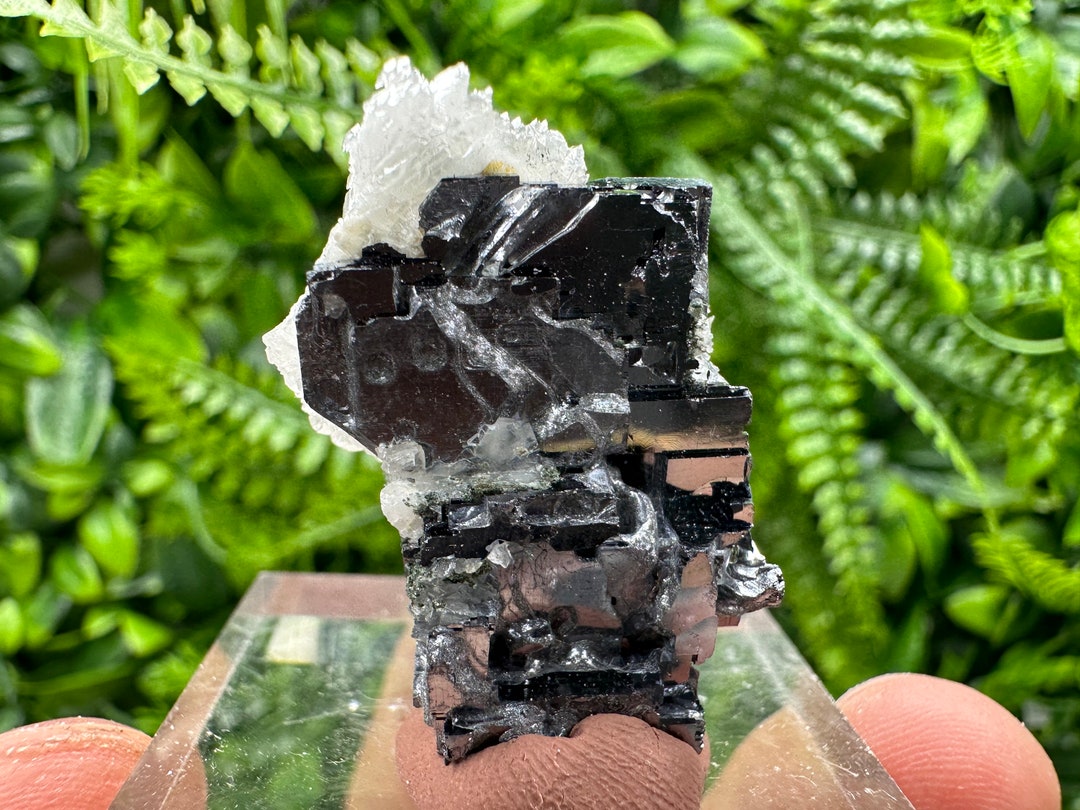 Beautiful Skeletal Galena,pyrite,calcite From Borieva Mine Madan ...