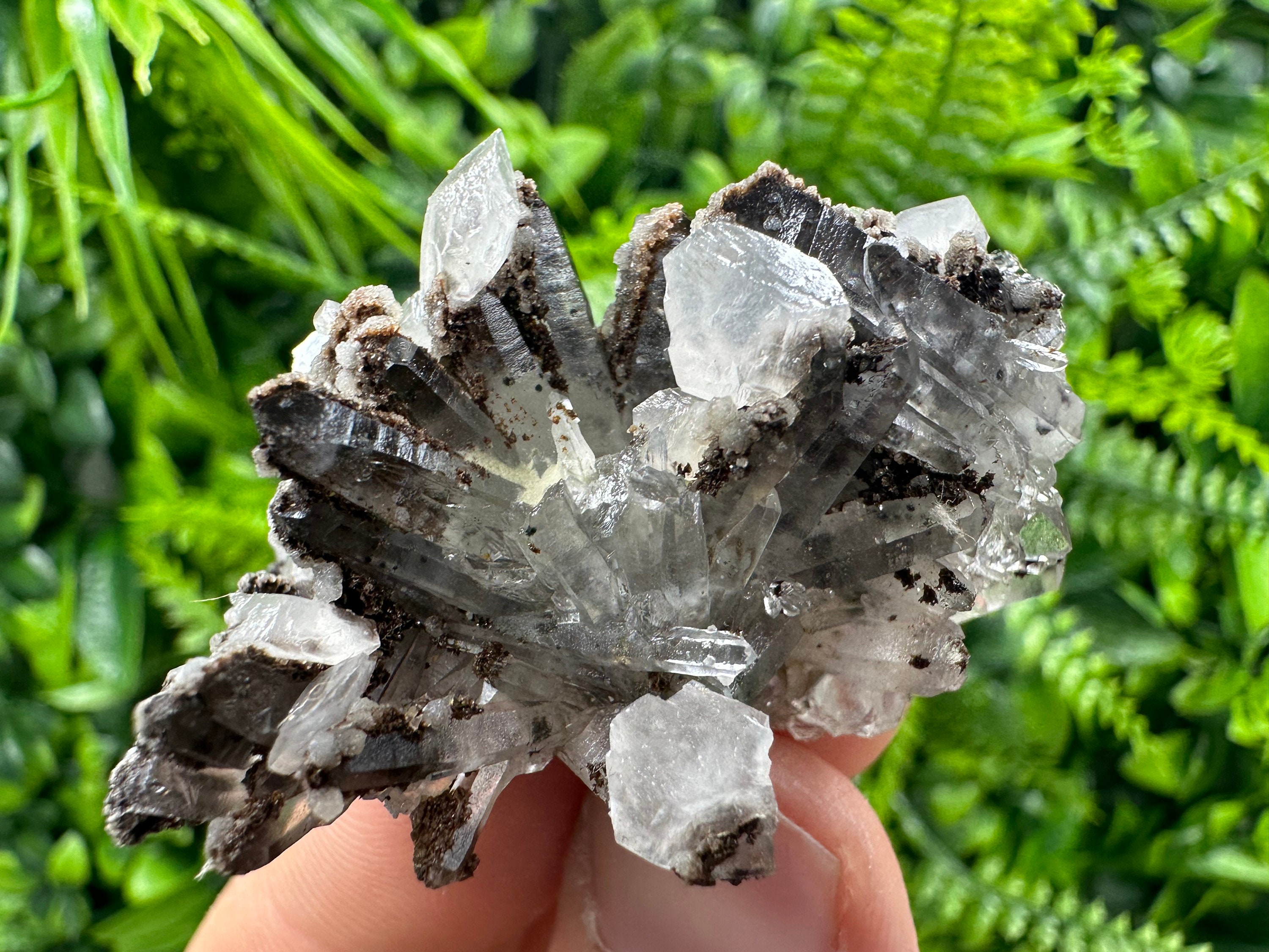 Aesthetic Transparent Quartz Whit Calcite From Famous 9th - Etsy