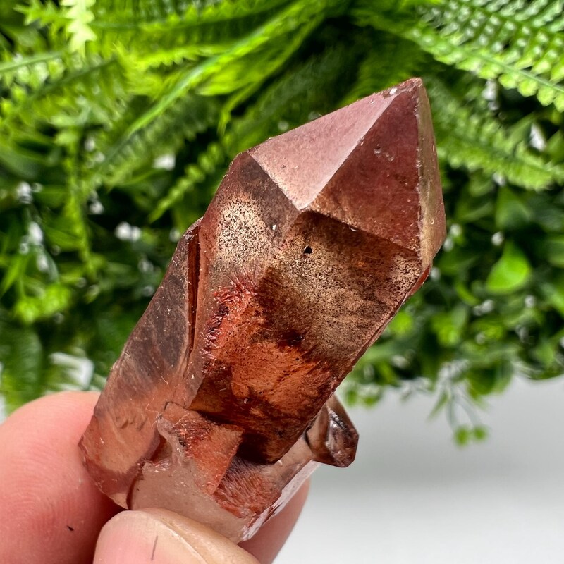 Red Quartz - Etsy