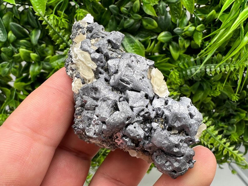 Beautiful Galena Spinel Law Whit Quartz,calcite From Borieva Mine ...
