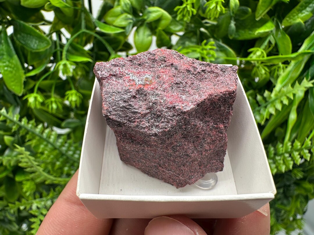 RED CINNABAR Crystal Mineral Specimen From Almaden Mines, Spain,raw ...