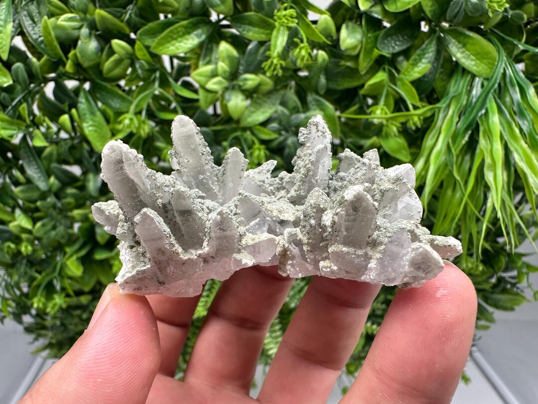 Chlorite Quartz Mineral Specimen, Borieva Mine Bulgaria, Home Decor ...