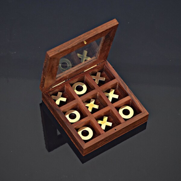 Wooden X and O Game - Etsy