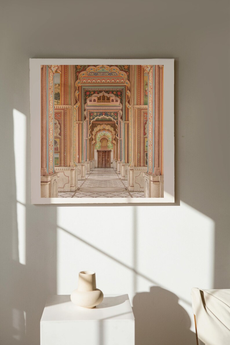 Jaipur Patrika Gate Print: Indian Architecture Photography (digital ...