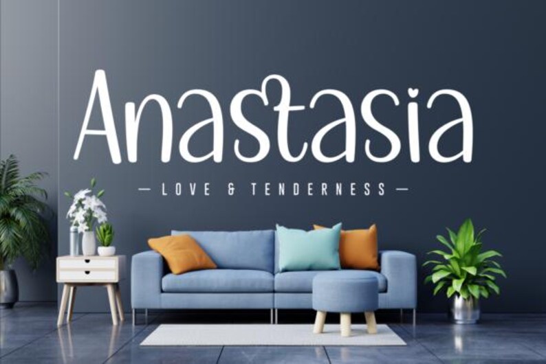 Anastasia Font: Serif Font, Modern Font, Boho Font, Branding Font ...