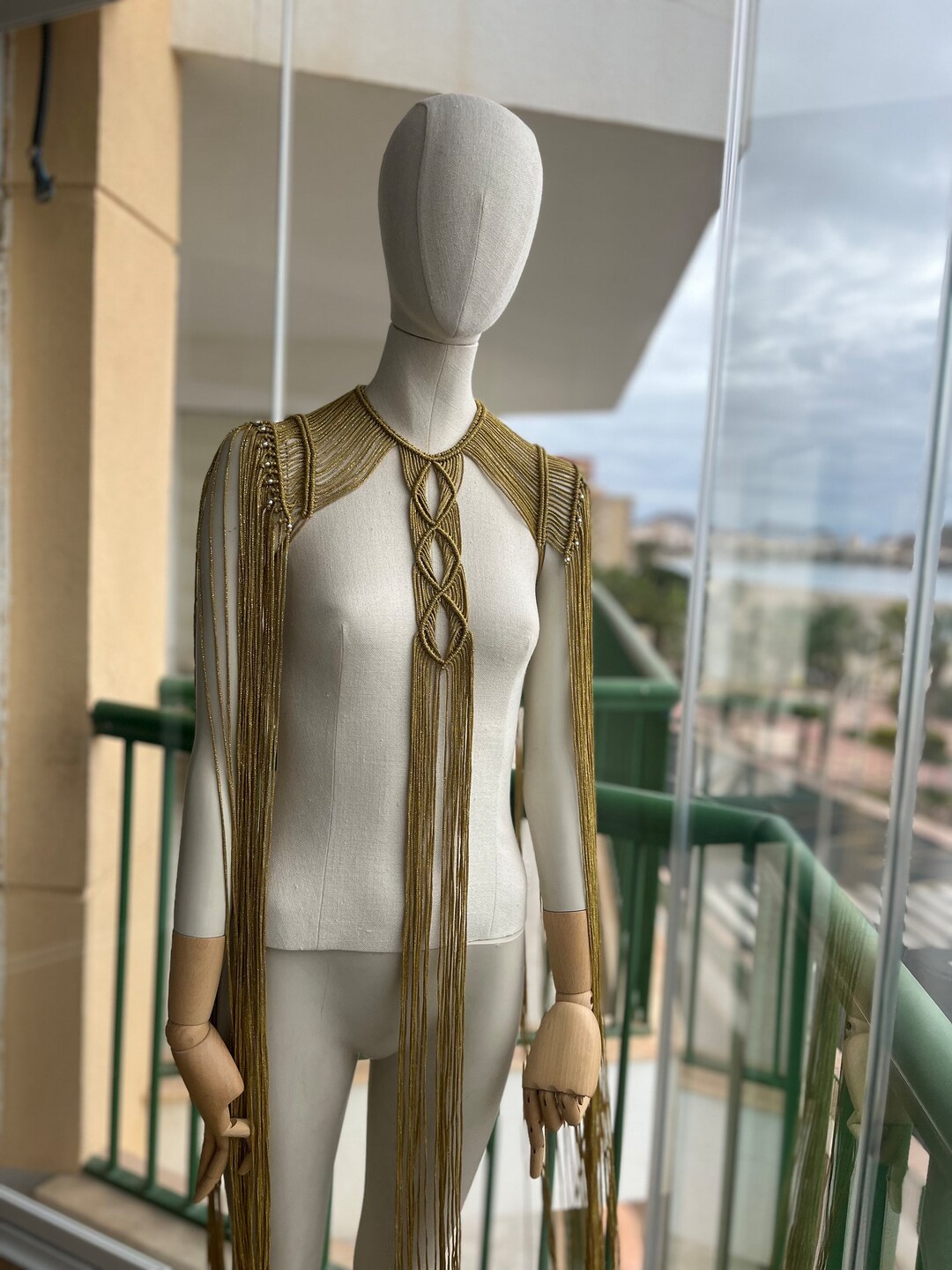 Golden Luxury Cape - Etsy