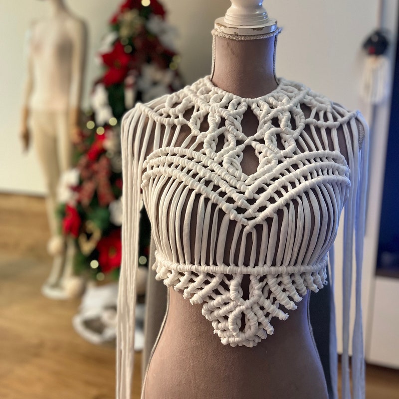 Macrame Tops - Etsy