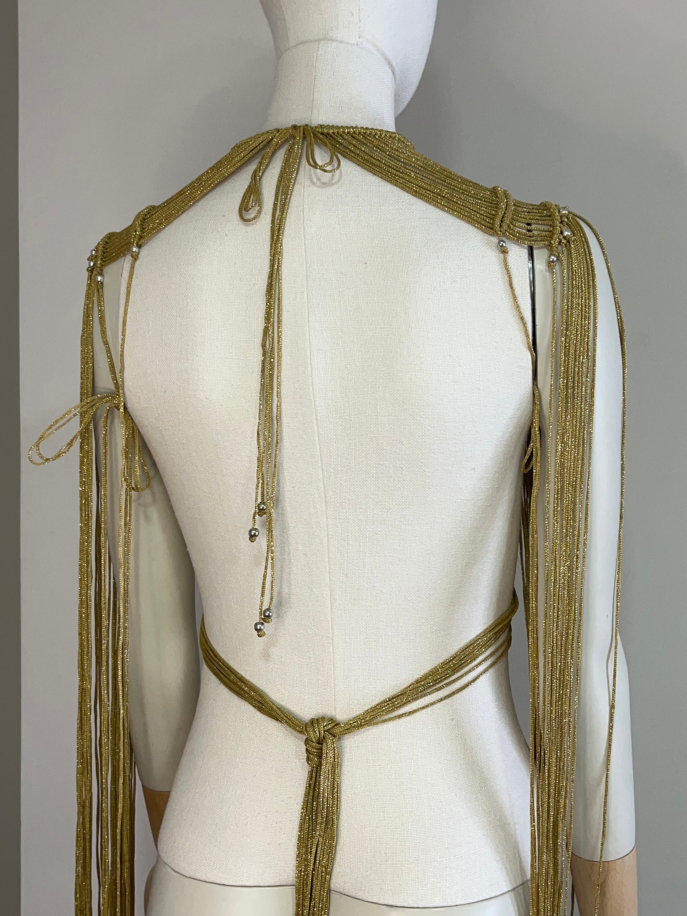 Golden Luxury Cape - Etsy