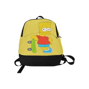Bart Simpson Backack Bag Shoulder Crossbody Gifts - Etsy