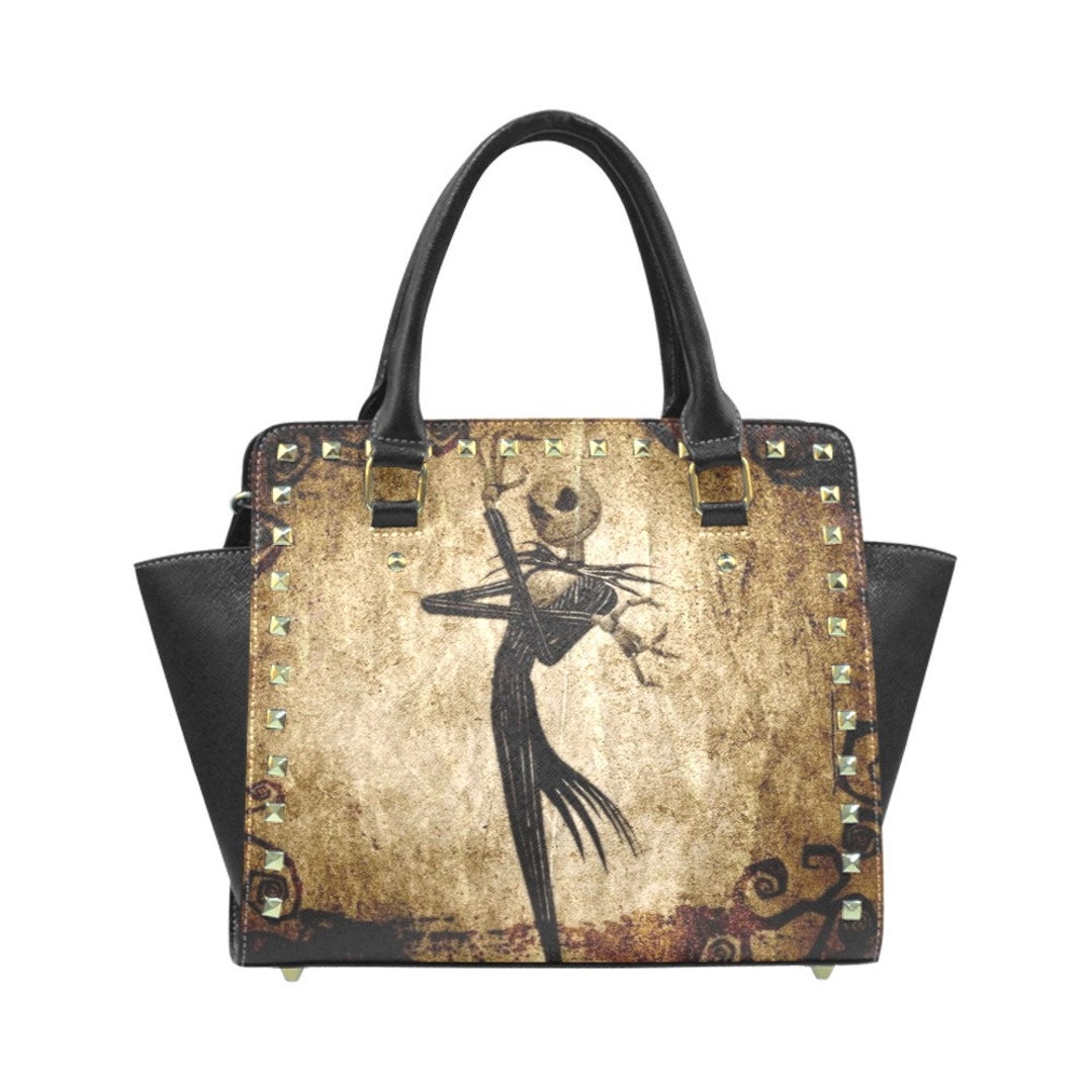 Jack Skellington Bag Shoulder Handbag Purse Leather Crossbody Birthday ...