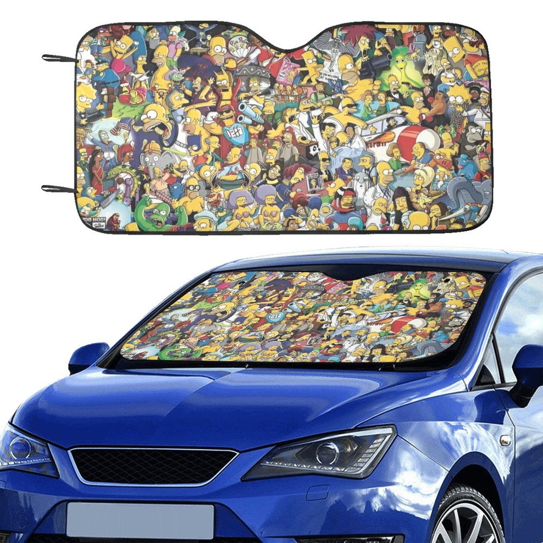 Simpsons Car Sun Shade - Etsy