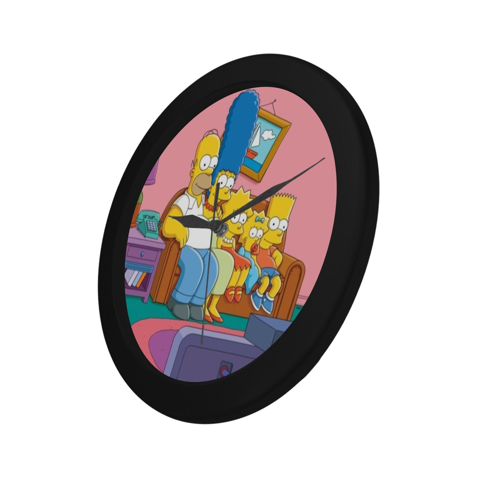 Simpsons Wall Clock - Etsy