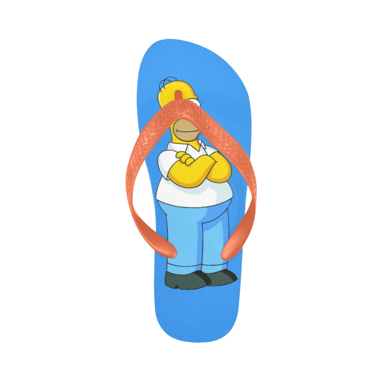 Simpsons Flip Flops Unisex - Etsy
