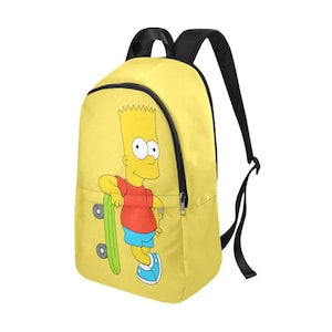Bart Simpson Backack Bag Shoulder Crossbody Gifts - Etsy