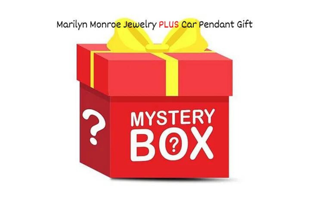 Marilyn Monroe Mystery Box Jewerly Birthday Gifts - Etsy