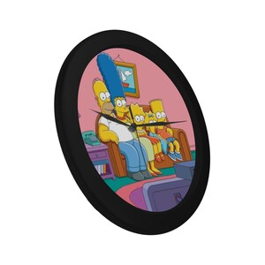 Simpsons Wall Clock - Etsy