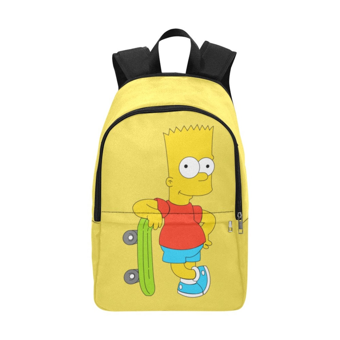 Bart Simpson Backack Bag Shoulder Crossbody Gifts - Etsy