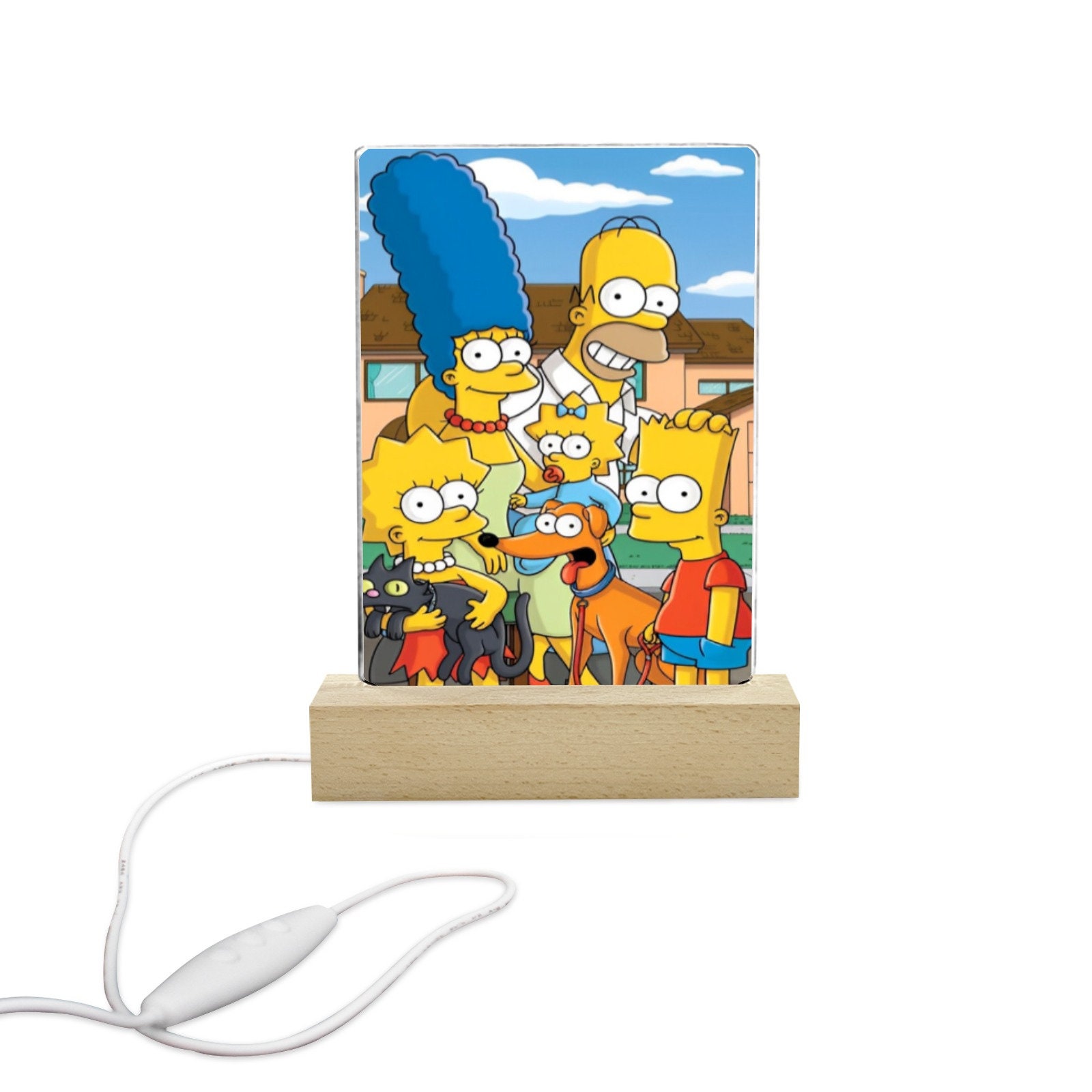 Simpsons Photo Frame LED - Etsy