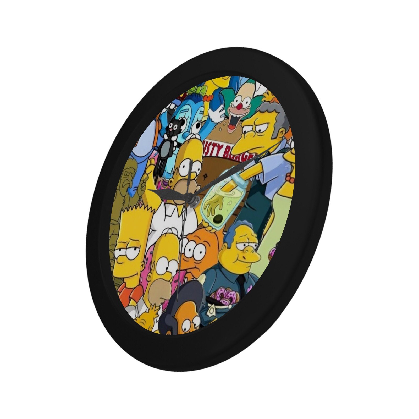 Simpsons Wall Clock - Etsy