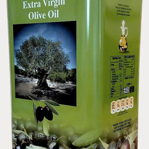 Olive Oil Can - Etsy