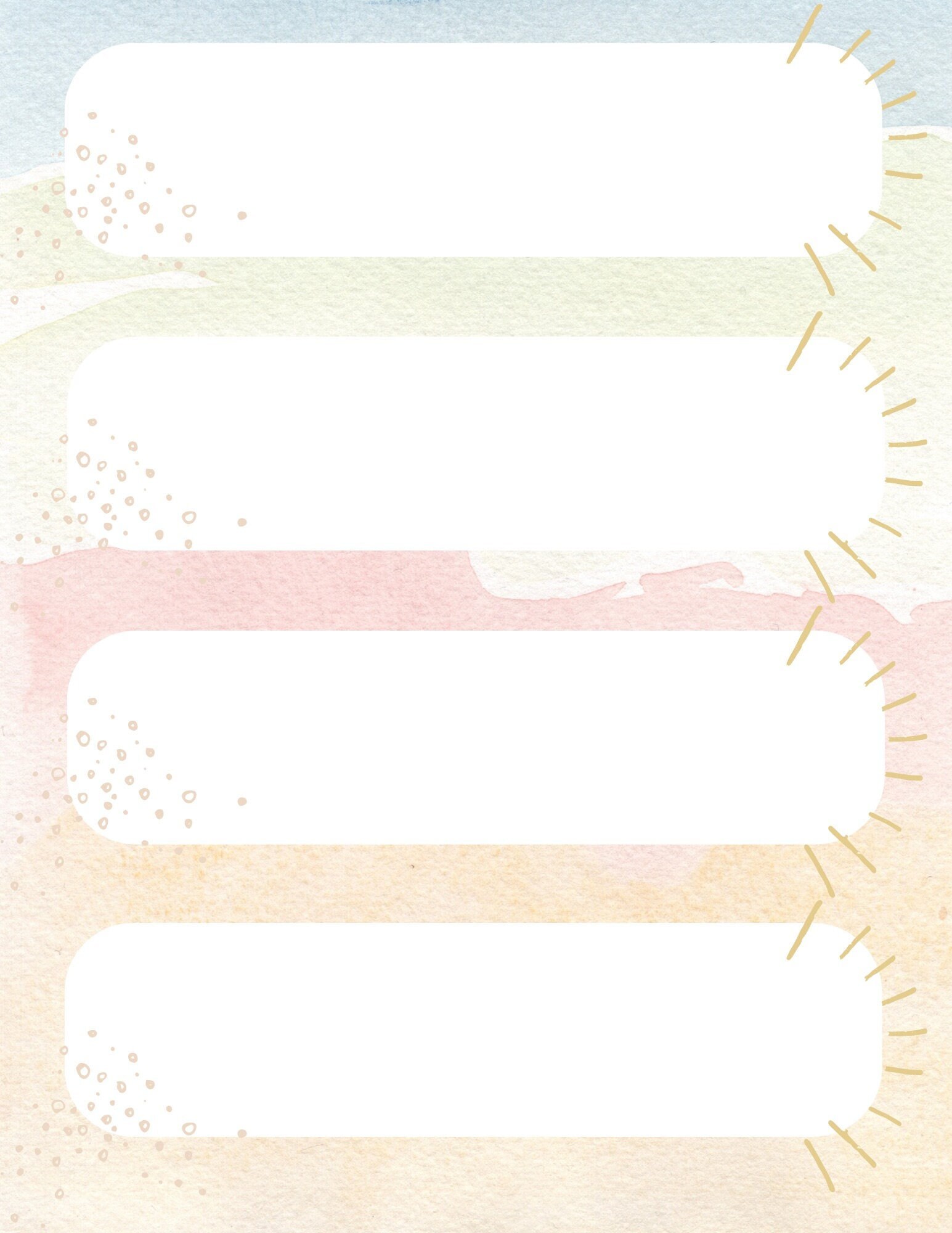 Boho Student Name Tags- Comes With Canva Template Link - Etsy