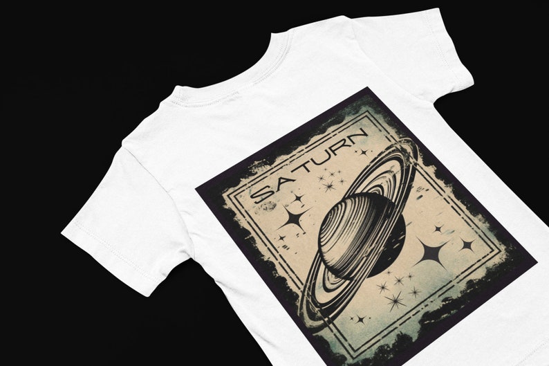 Saturn T-shirt, Planet Shirt, Retro Saturn Shirt, Planet Saturn Lover ...