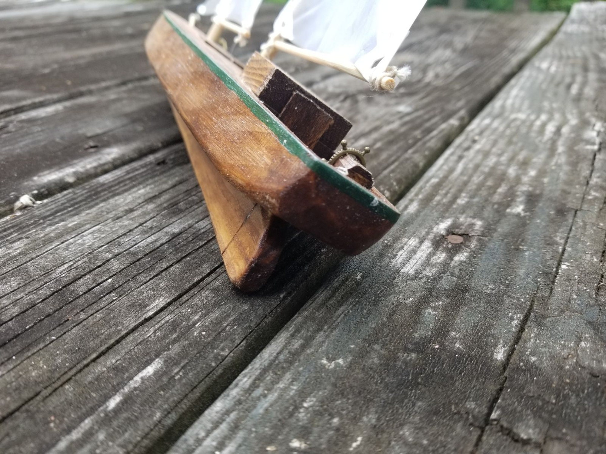 Floating, Real Wood Coasting Schooner - Etsy