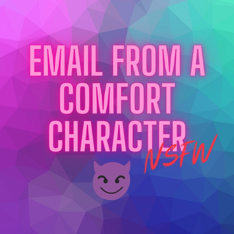 Nsfw Sexy Roleplay Custom Digital Email From Your Favorite Etsy