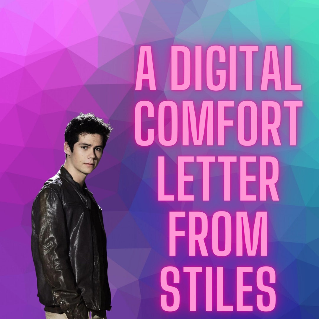 Stiles Teen Wolf Roleplay Comfort Letter A Digital Email From Stiles ...