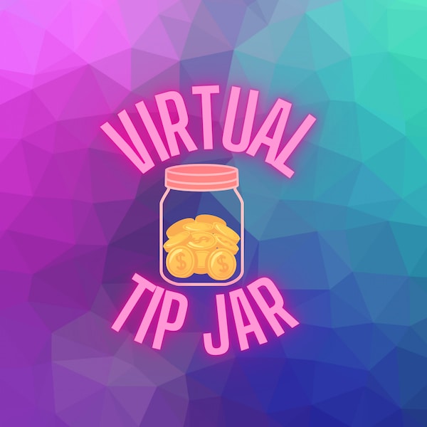 Virtual Tip Jar - Etsy
