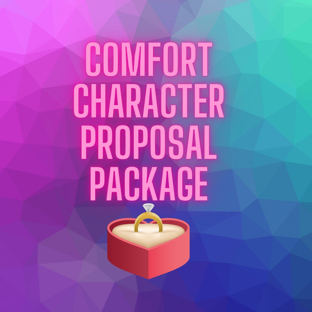 Comfort Character Self Insert Proposal Package Fan Fiction Engagement ...