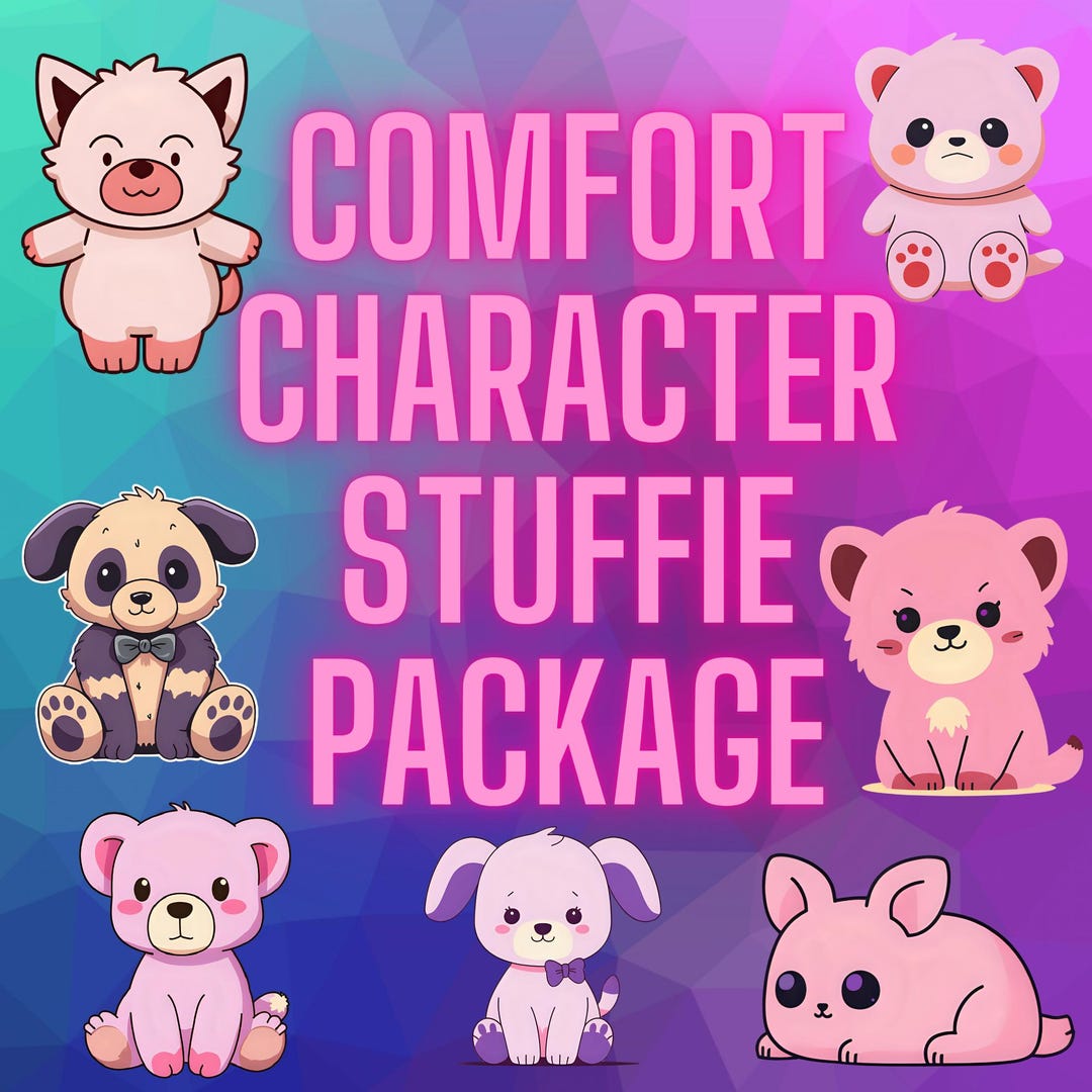 Comfort Character Package Plushy and a Letter - Etsy