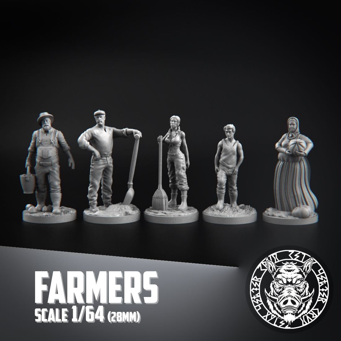 Agricola Meeples Farmers Token Villagers Upgrede Workers Enhancement - Etsy