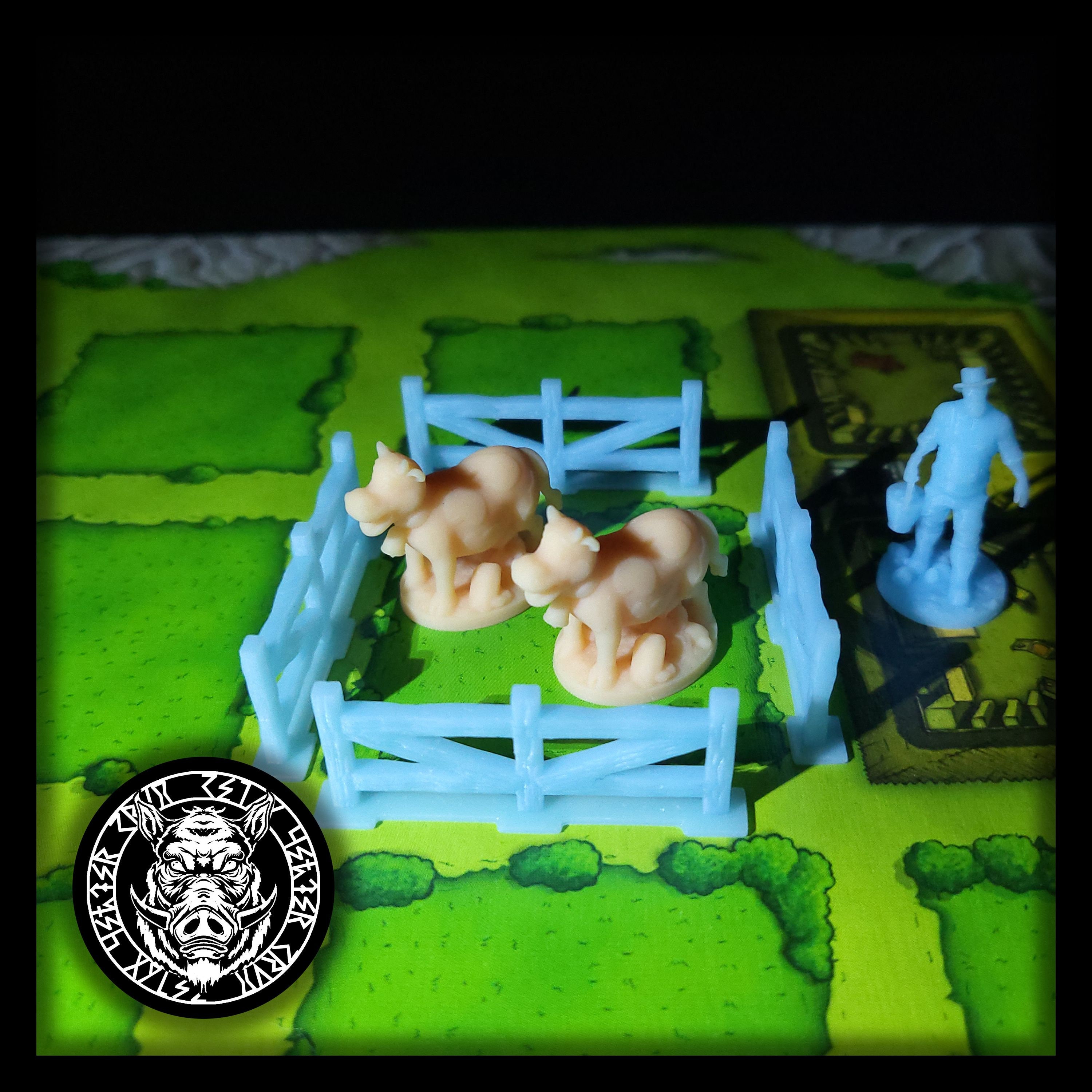 Fence Tokens Agricola Upgrade Boardgame Enhancement - Etsy