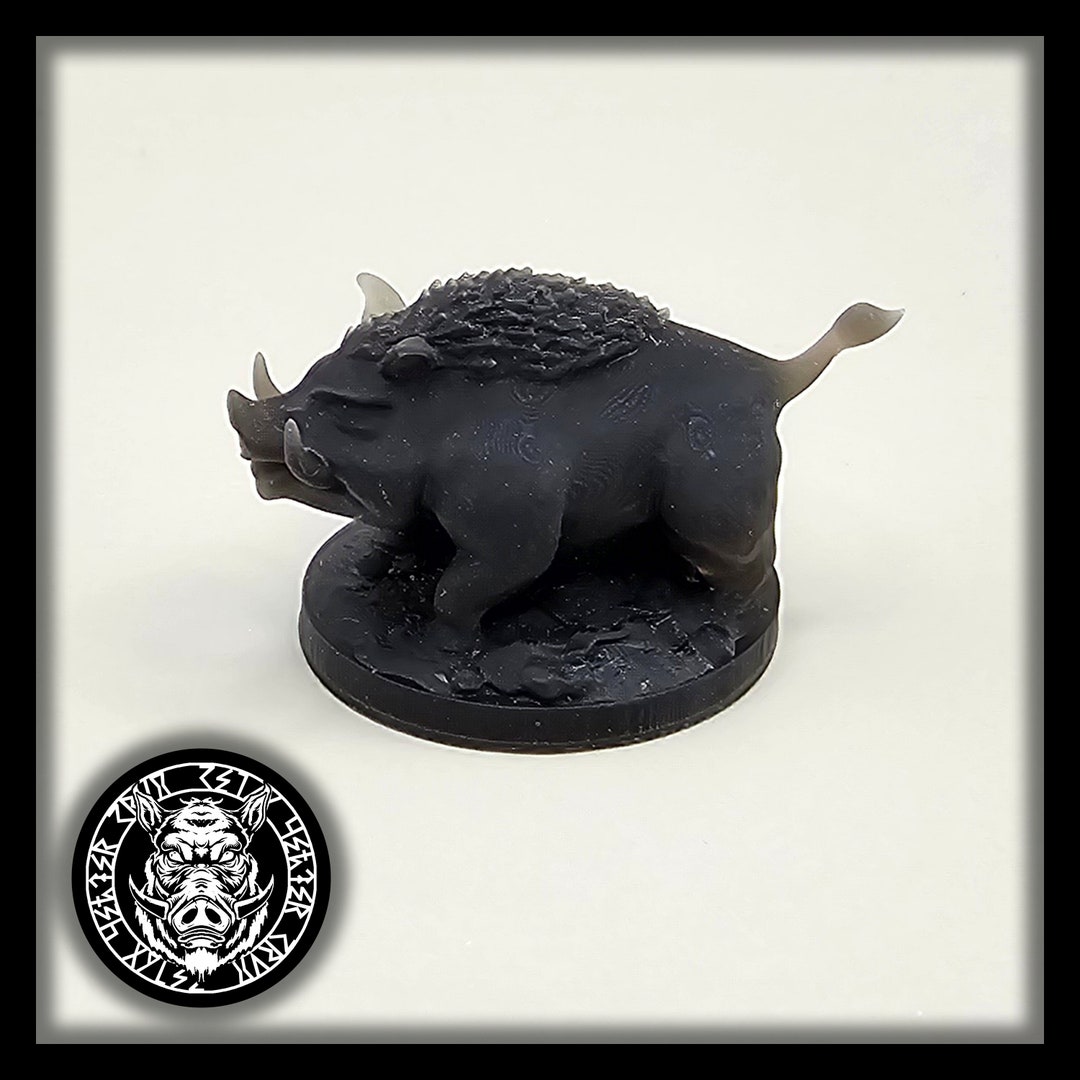 Boar Meeple Agricola Upgrade Caverna Upgrade Fantasy Miniature ...