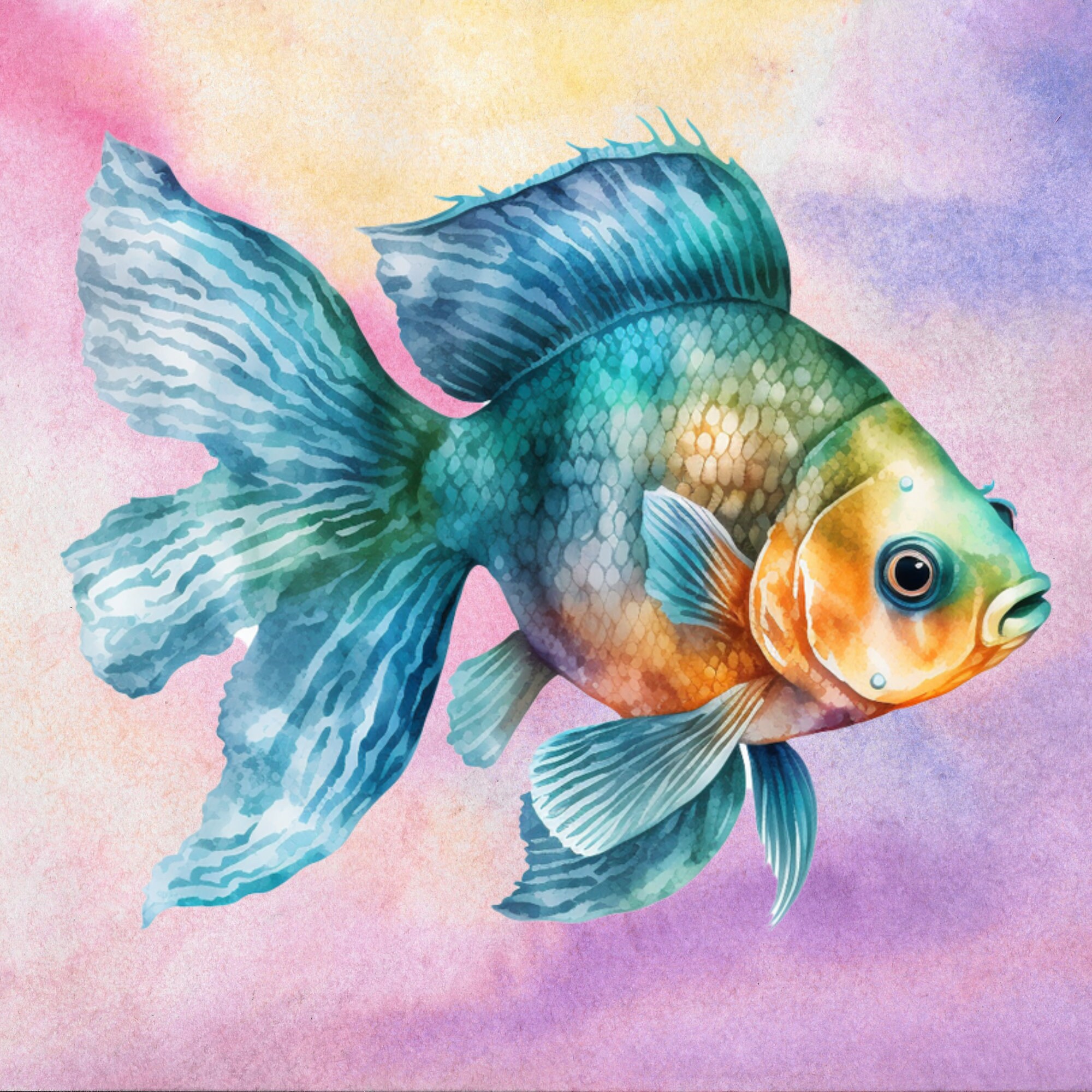 Tropical Splash: 50 Vibrant Fish Clipart Designs for Crafting & Design ...