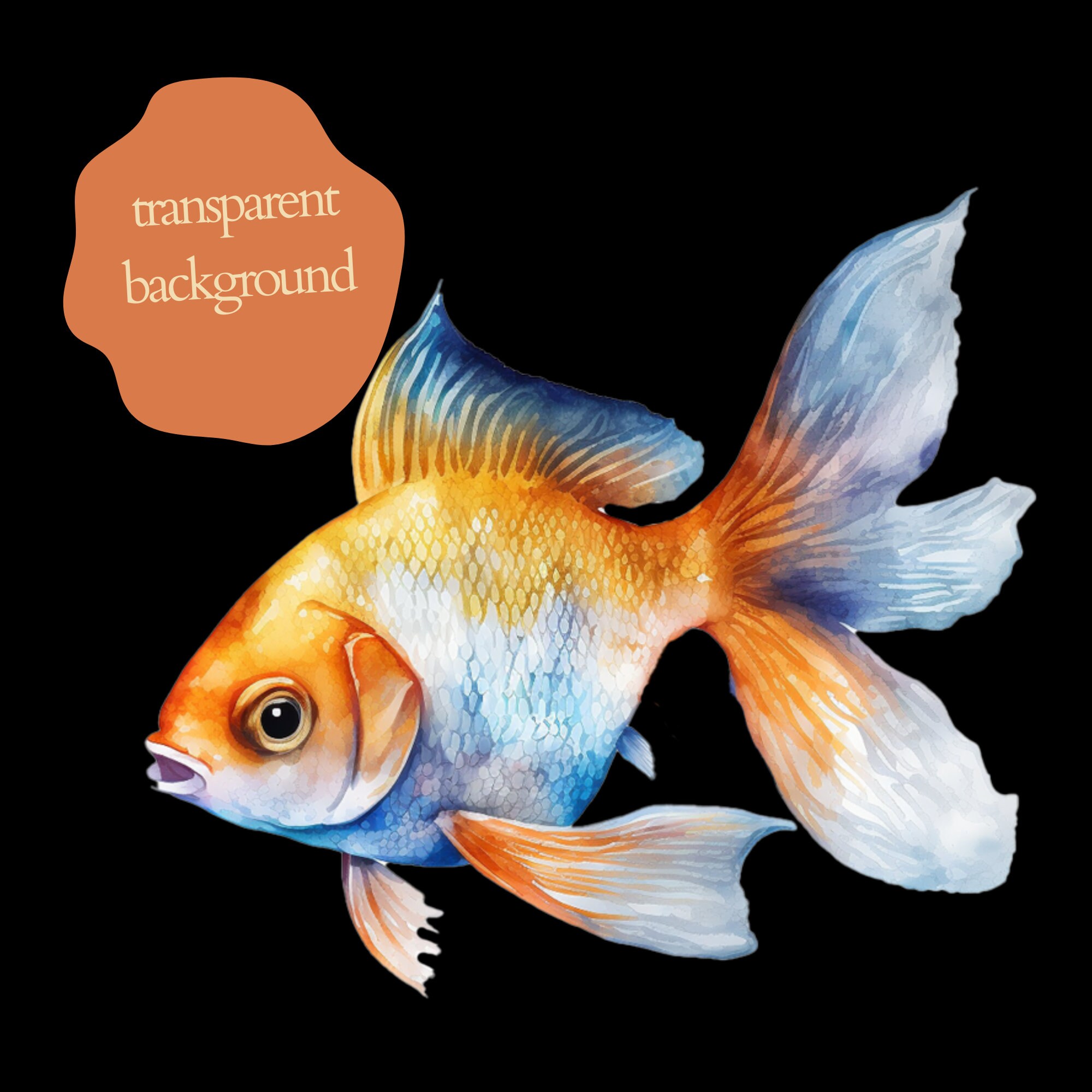 Tropical Splash: 50 Vibrant Fish Clipart Designs for Crafting & Design ...