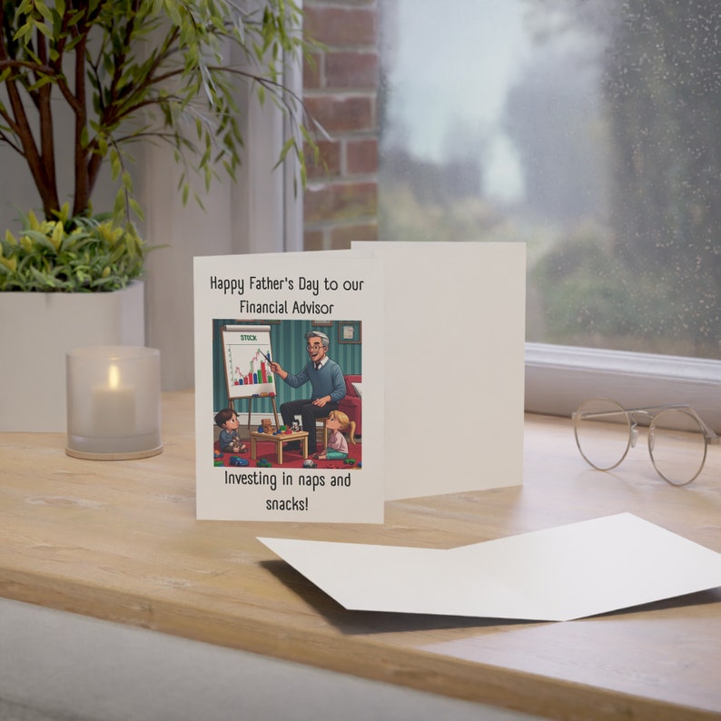 Happy Father's Day Financial Guru Card Investing Dad, Stock Market Whiz ...