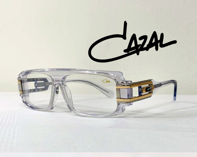 1980s Italian Womens Deadstock Boxy Eyeglasses Brown Clear Fade ...