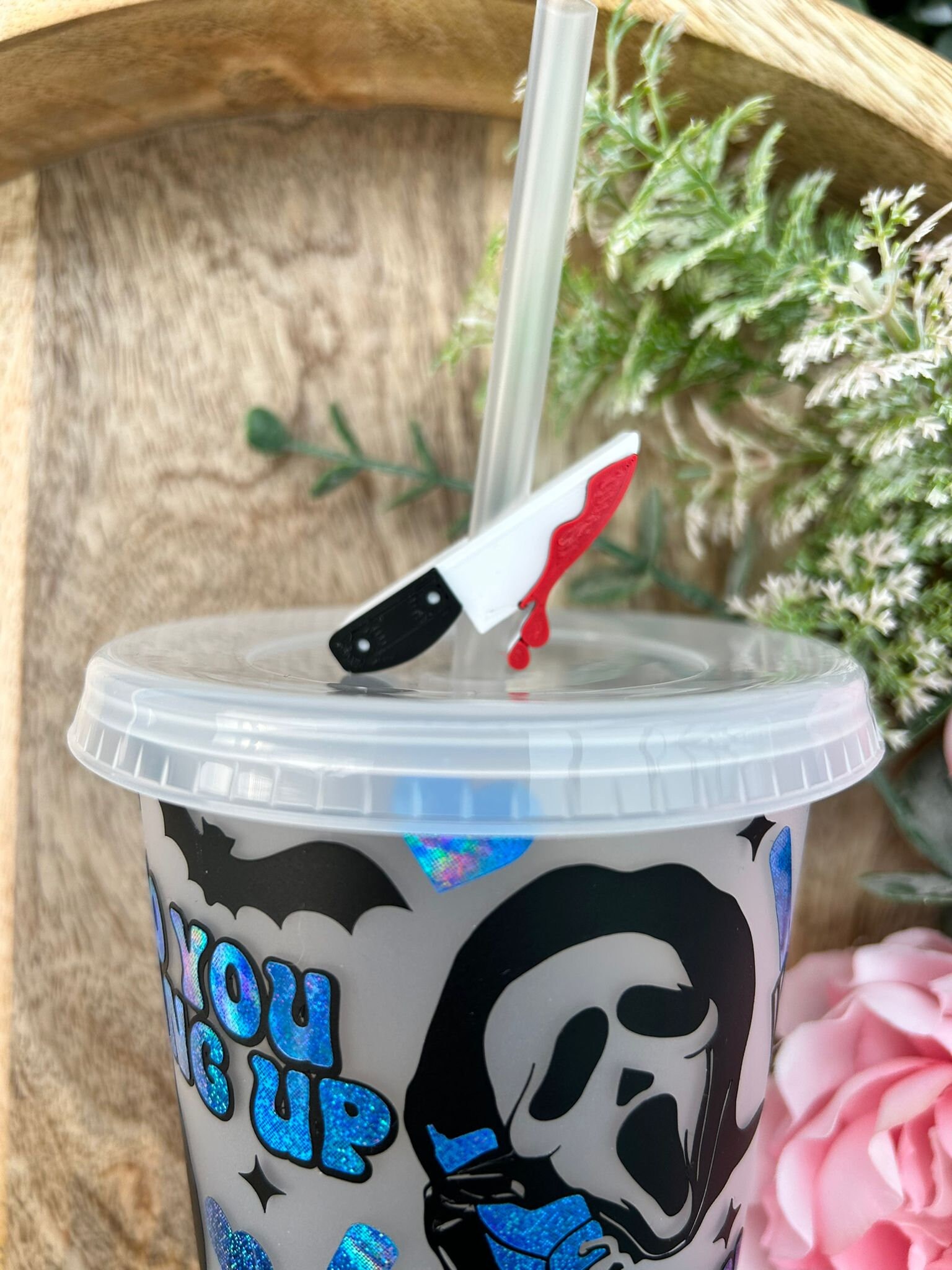 Blood Drip Straw Topper/ Horror Theme Topper/ 3d Topper/straw - Etsy