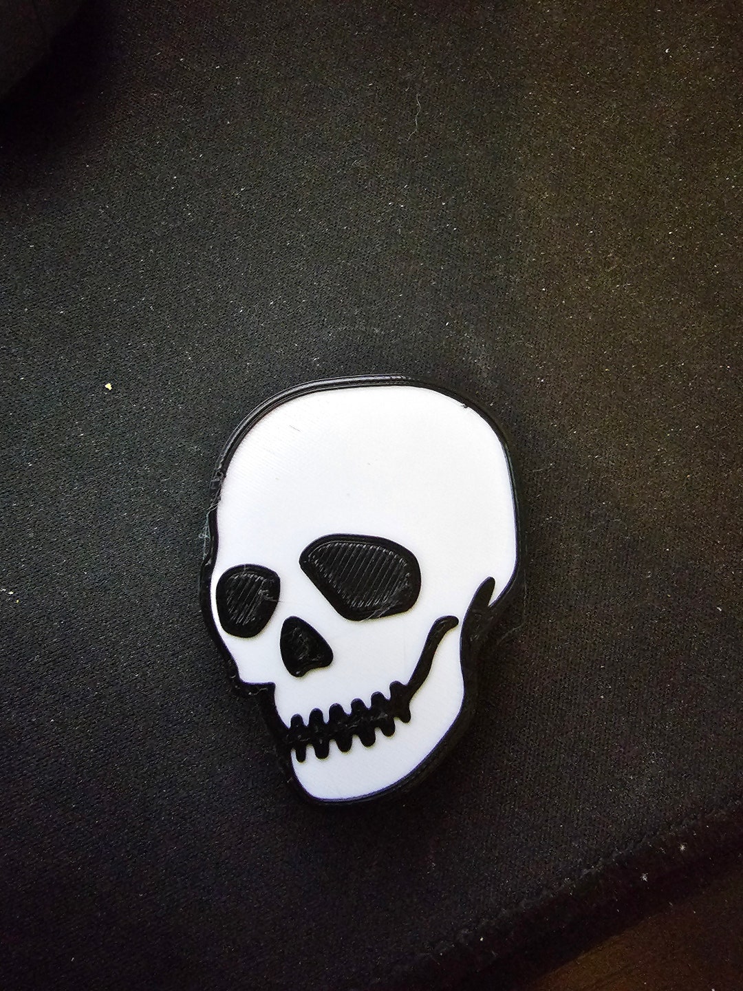 2 Colour Skull Straw Topper - Etsy