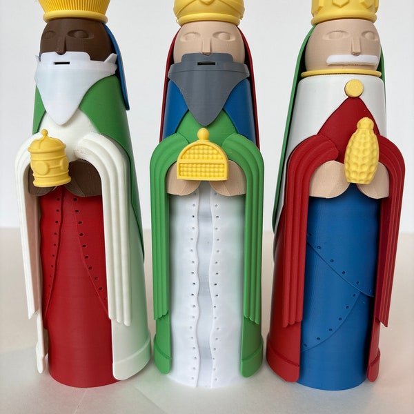 3 Wise Men Figures - Etsy
