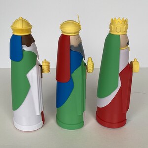 Epiphany 3 Kings, 3 Wise Men 3d Printed, Three Kings Figures Nativity ...
