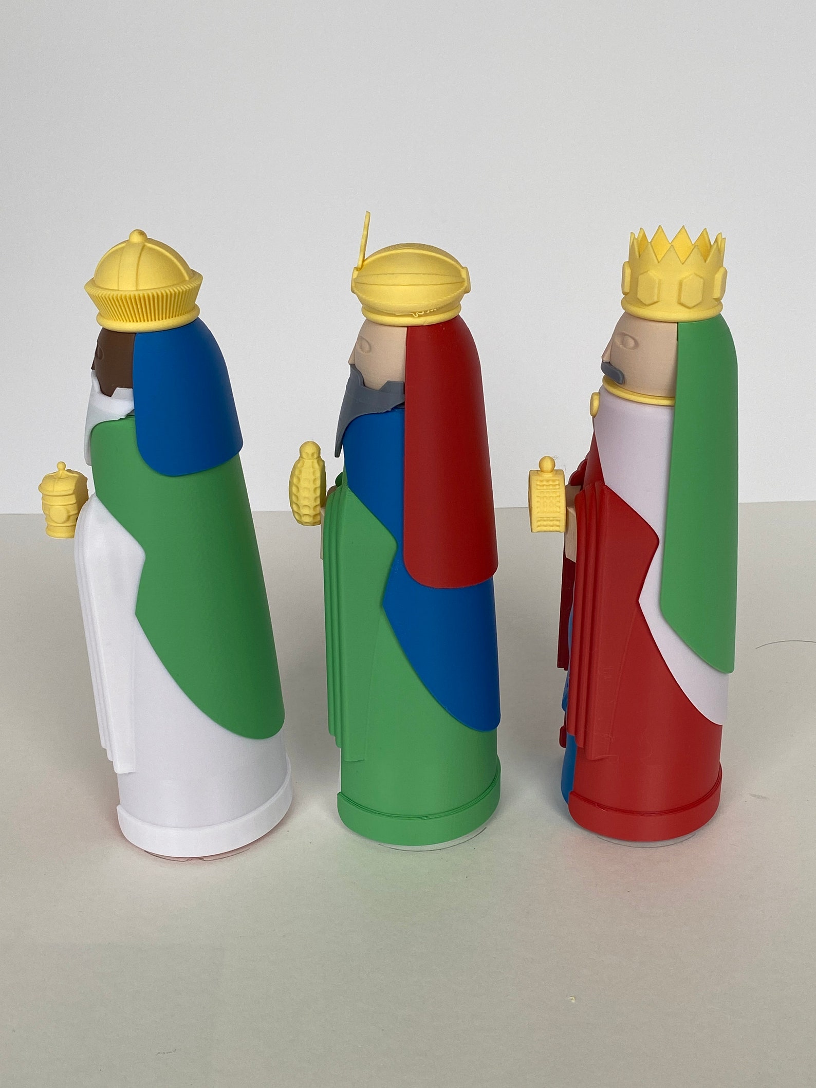 Epiphany 3 Kings, 3 Wise Men 3d Printed, Three Kings Figures Nativity ...