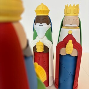 Epiphany 3 Kings, 3 Wise Men 3d Printed, Three Kings Figures Nativity ...