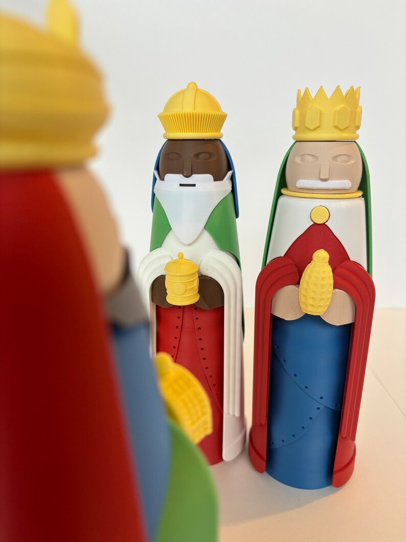 Epiphany 3 Kings, 3 Wise Men 3d Printed, Three Kings Figures Nativity ...
