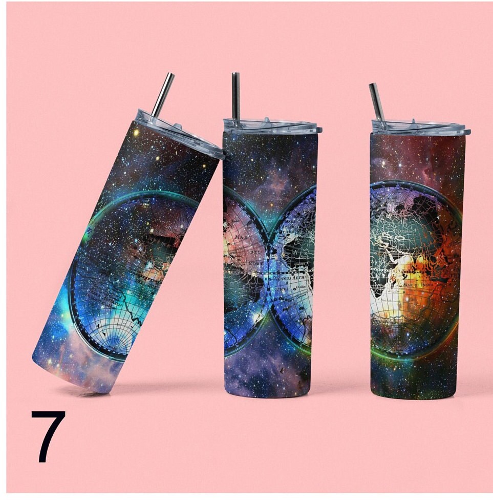 World Map 20oz Tumbler, Countries of the World, Sublimation Tumbler - Etsy